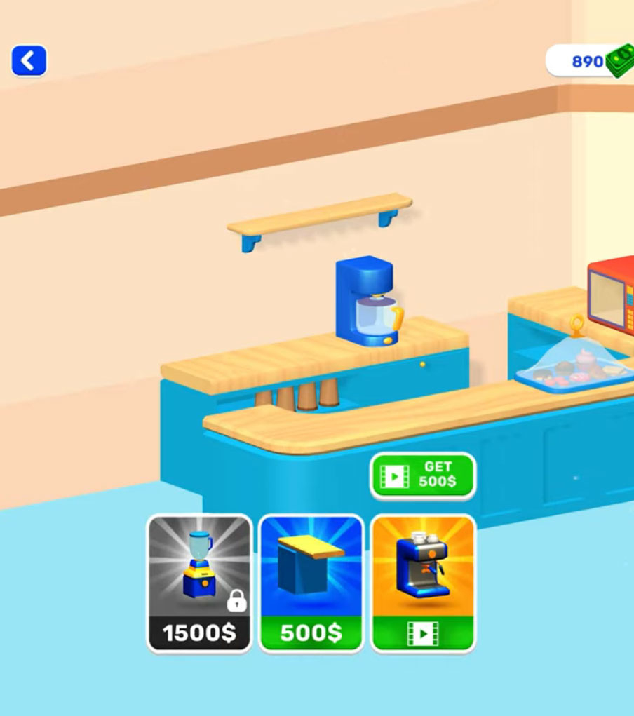 Coffee Stack - 1-Click-Games