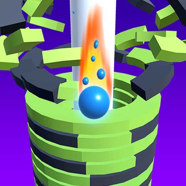 Drop Stack Ball - Fall Helix Blast Crash 3D - 1-Click-Games