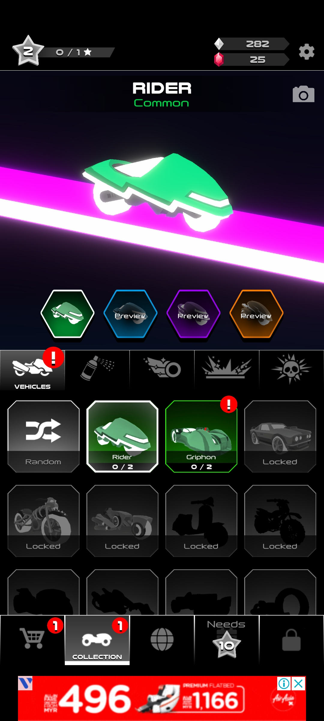 Rider Worlds - 1-Click-Games