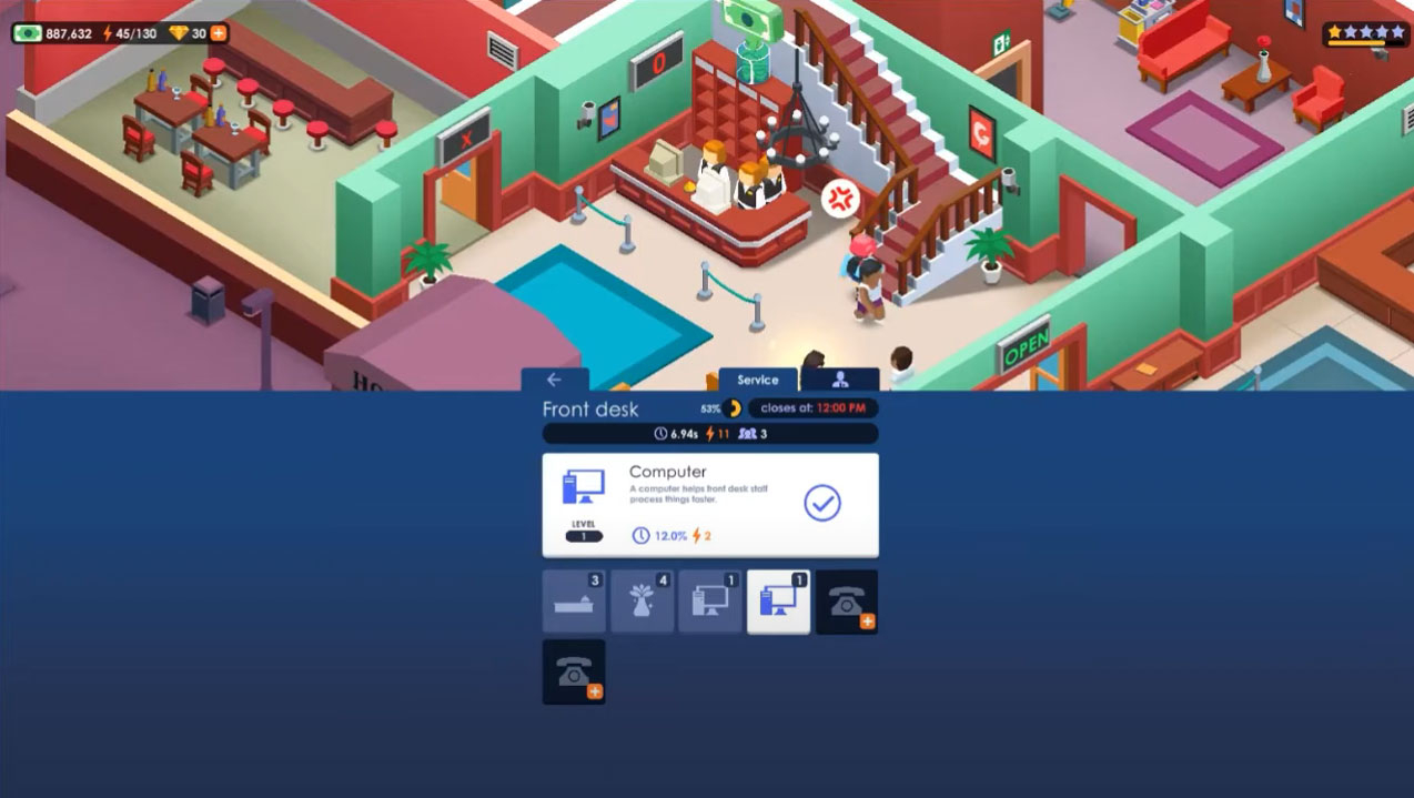 Hotel Empire Tycoon－Idle Game - 1-Click-Games