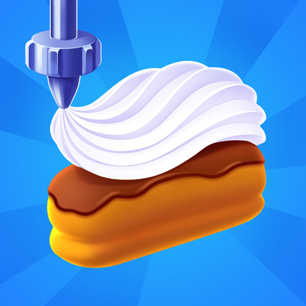 Perfect Cream: Icing Cake Game - 1-Click-Games