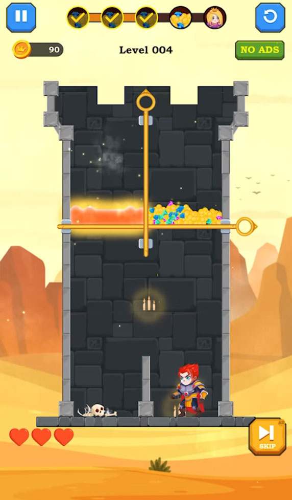 Hero Rescue - 1-Click-Games