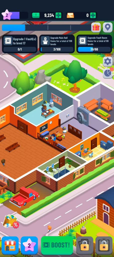 Idle Bank Tycoon: Money Empire - 1-Click-Games