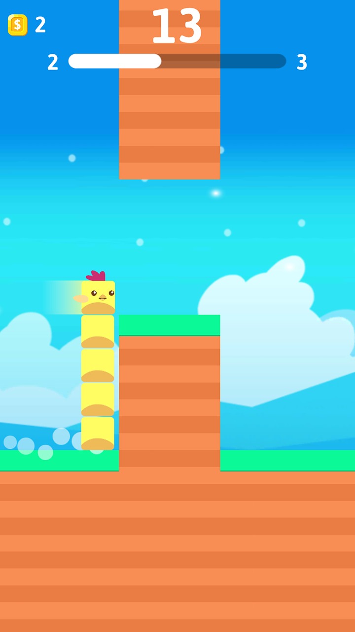 Stacky Bird: Fun Egg Dash Game - 1-Click-Games