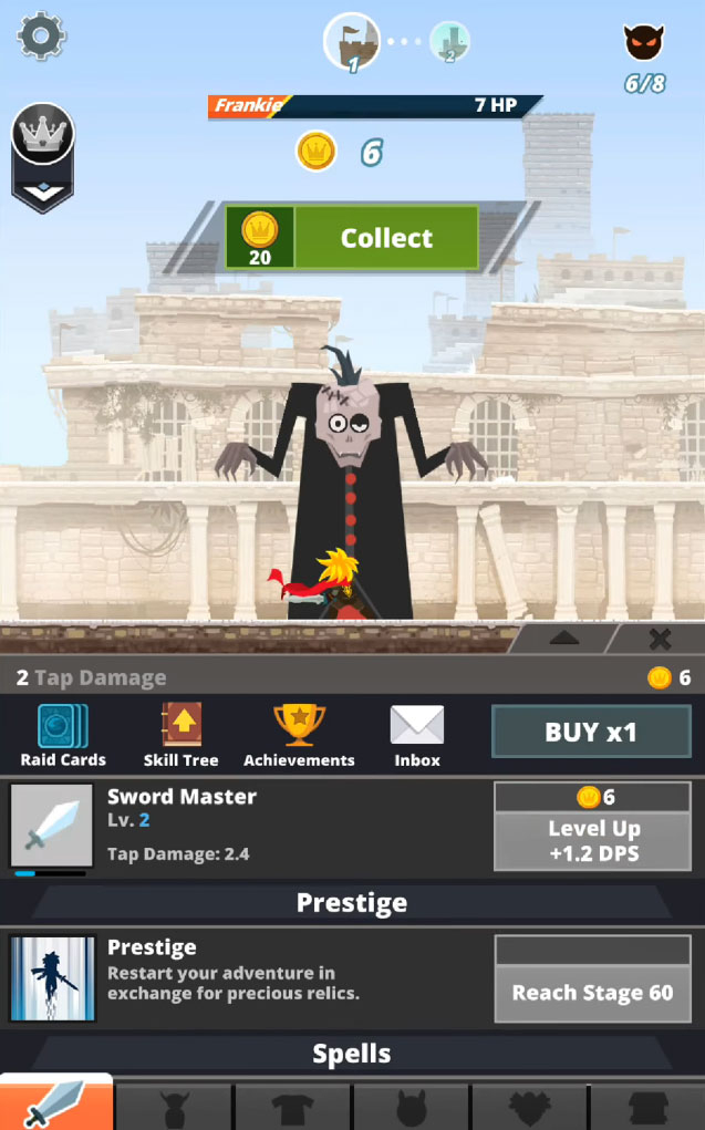 Tap Titans 2: Clicker Idle RPG - 1-Click-Games