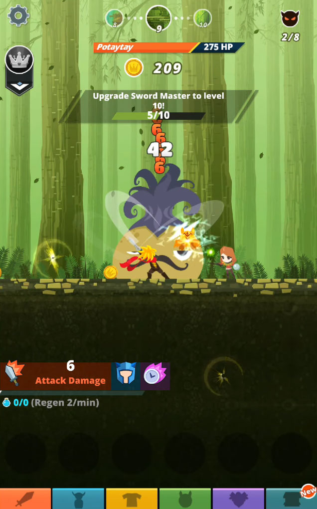 Tap Titans 2: Clicker Idle RPG - 1-Click-Games