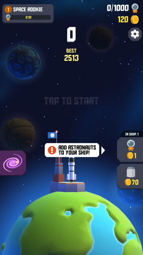 Space Frontier 2 - 1-Click-Games