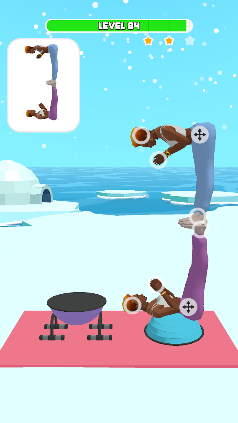 Couples Yoga - 1-Click-Games
