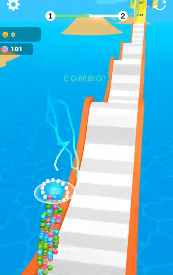 Balls Go High - 1-Click-Games