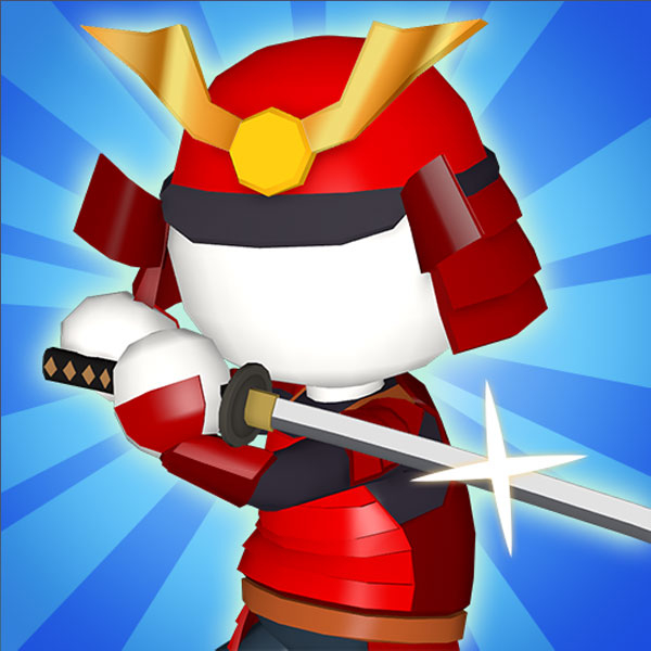 Samurai Slash - Run & Slice - 1-Click-Games