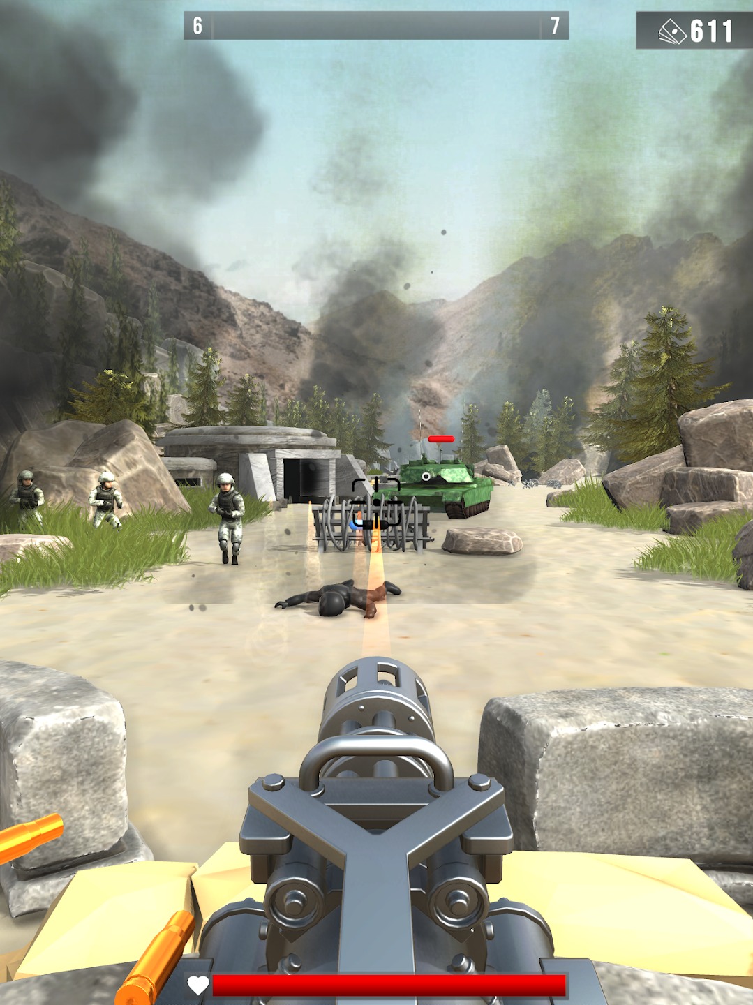 Infantry Attack: War 3D FPS - 1-Click-Games