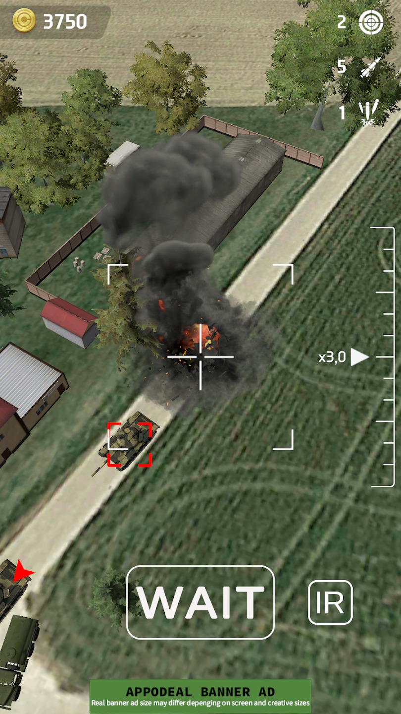 Drone Strike Military War 3D - 1-Click-Games