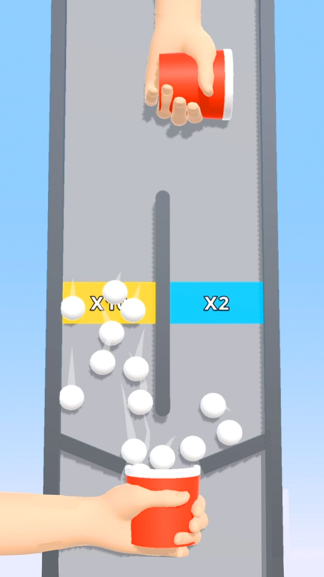 Bounce and collect - 1-Click-Games