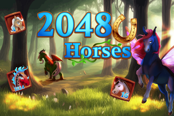 2048 Horses - 2048 Games