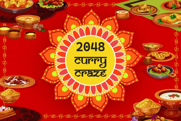 2048 Curry Craze - 2048 Games