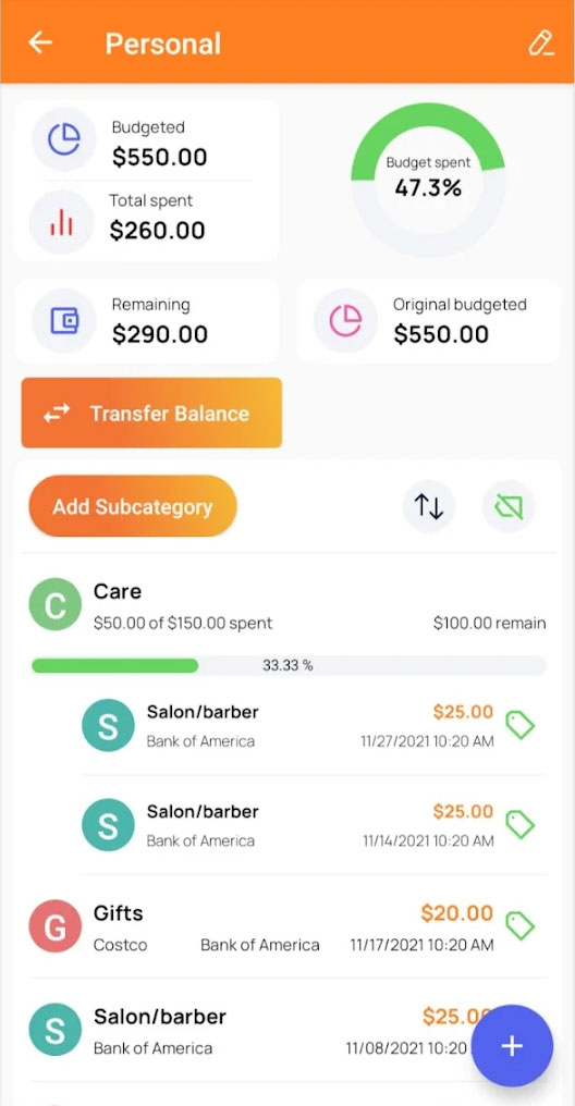 Budget Planner - Expense tracker - Apps2Have