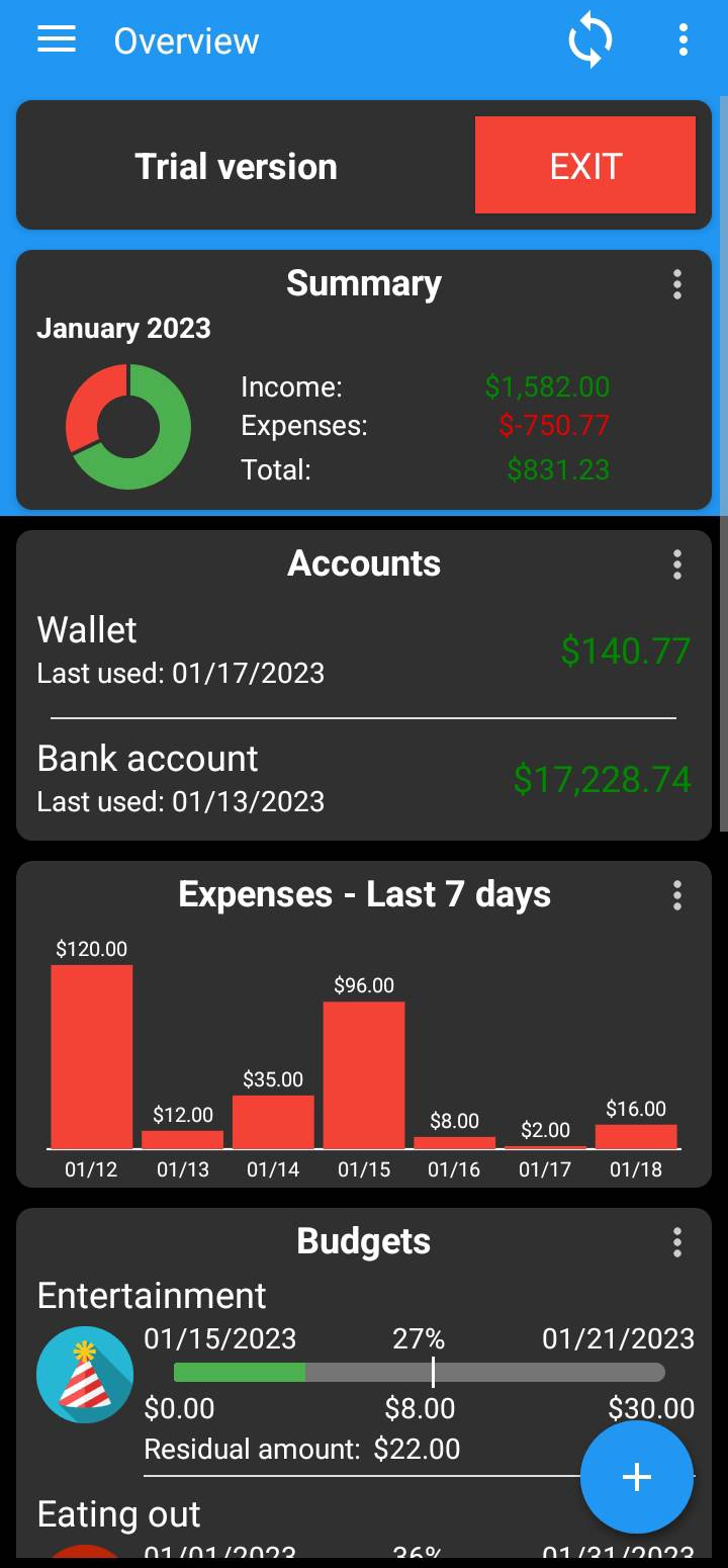 Fast Budget - Expense Manager - Apps2Have