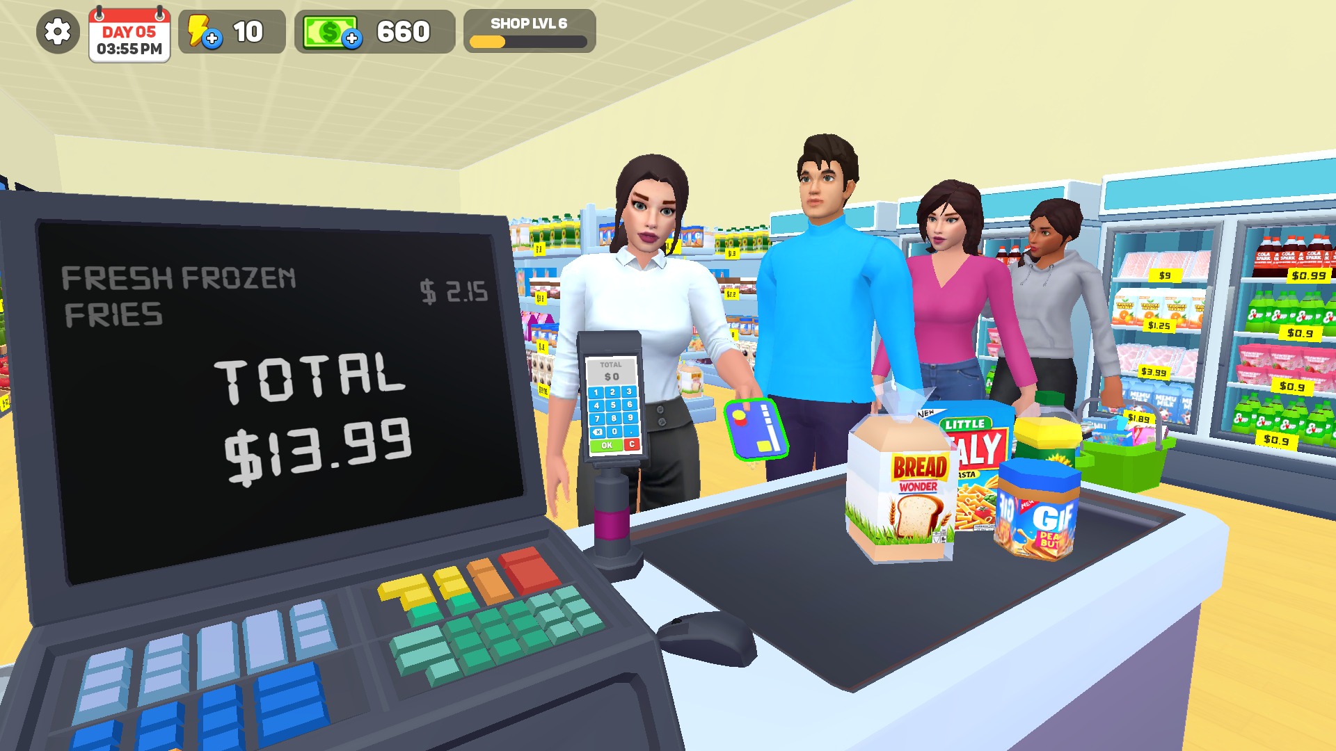 Supermarket Store 3D Simulator - Apps4Blast