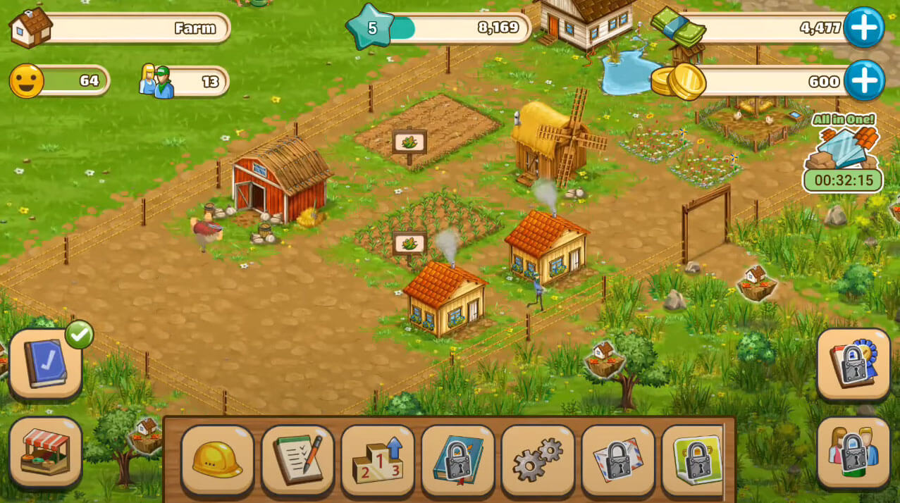 Big Farm: Mobile Harvest - Apps4Girls