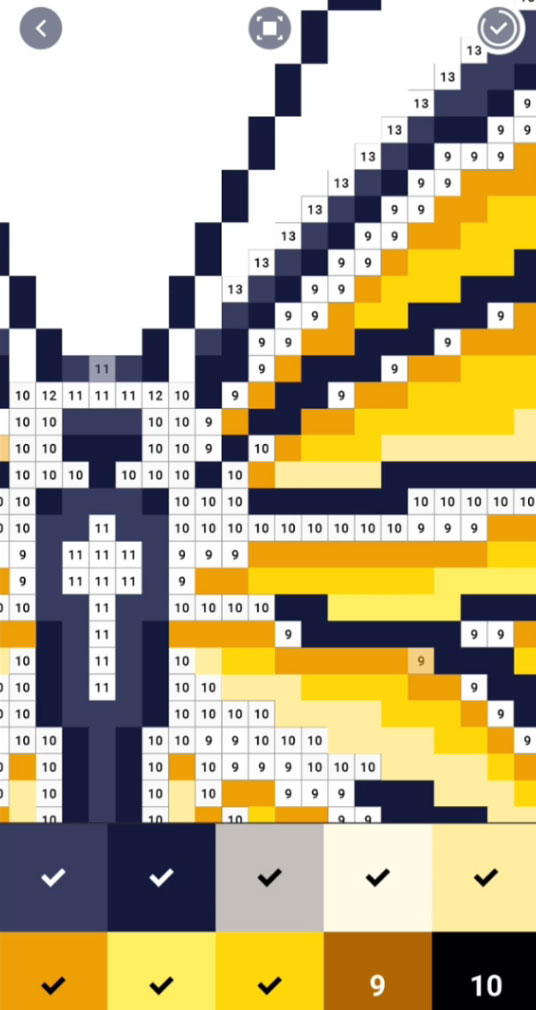 Pixel Art - Color by Number - Apps4Girls