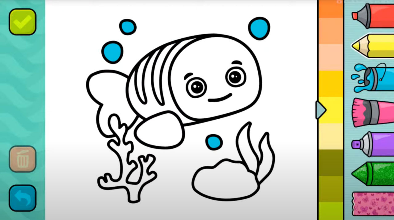 Coloring book - games for kids - Apps4Girls