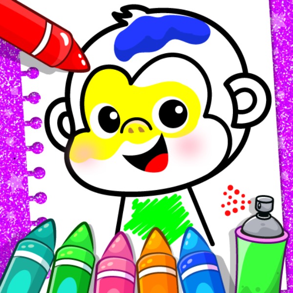 Coloring book - games for kids - Apps4Girls