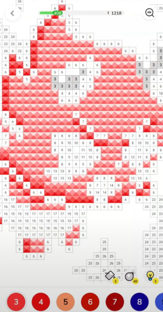 Paint by Number - Pixel Art - Apps4Girls