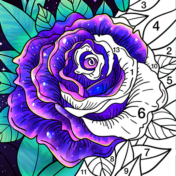 Coloring Book: Color by Number - Apps4Girls
