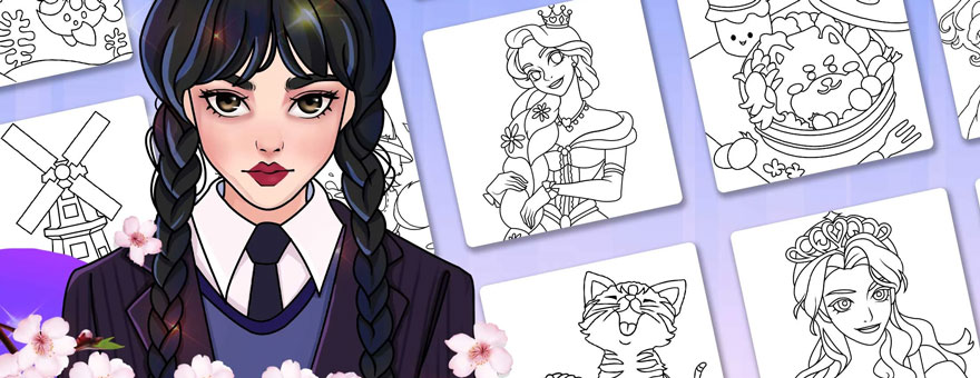 Princess Coloring: Drawing Game - Apps4Girls