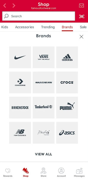 Famous Footwear - Apps4Style