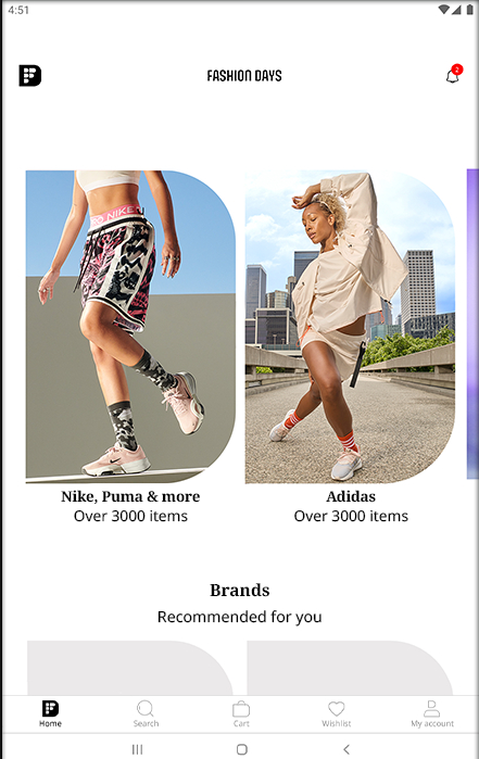 Fashion Days - Online Shopping - Apps4Style