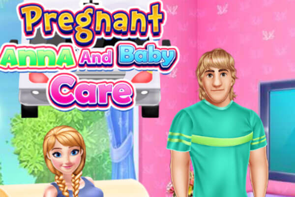 Pregnant Anna and Baby Care - Baby Games