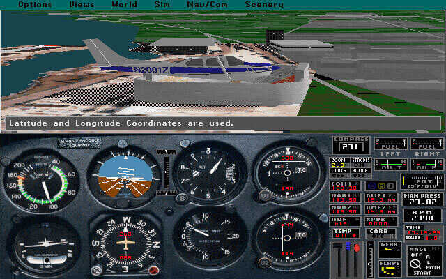 Microsoft Flight Simulator - Back to the Retro