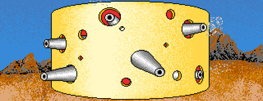 Battle Cheese - Back to the Retro