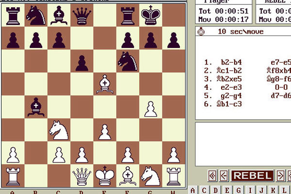 Rebel Decade Chess - Back to the Retro