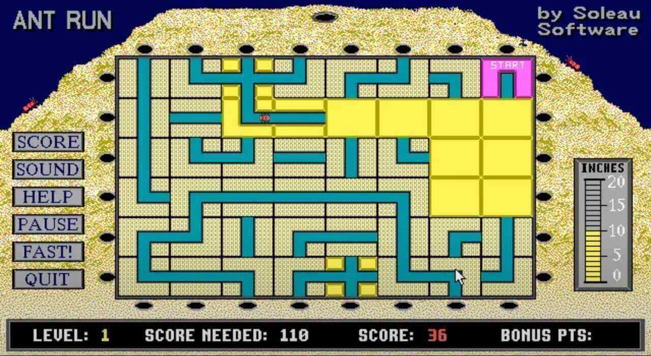 Ant Run - Back to the Retro