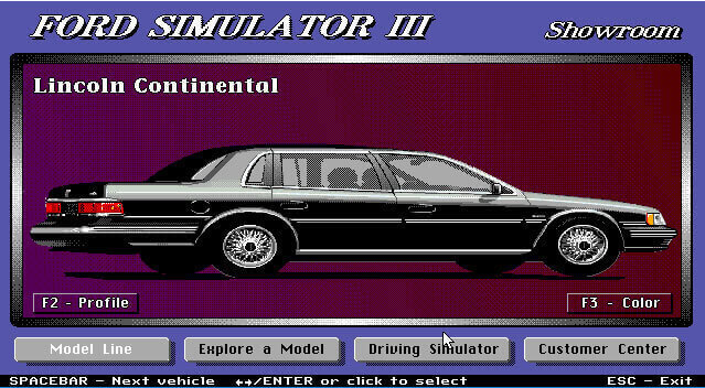 Ford Simulator III - Back to the Retro