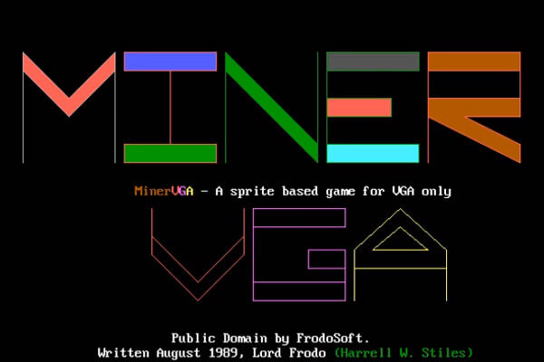 MinerVGA - Back to the Retro