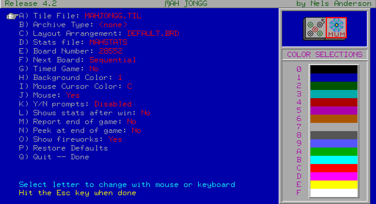Mah Jongg Solitaire - Back to the Retro