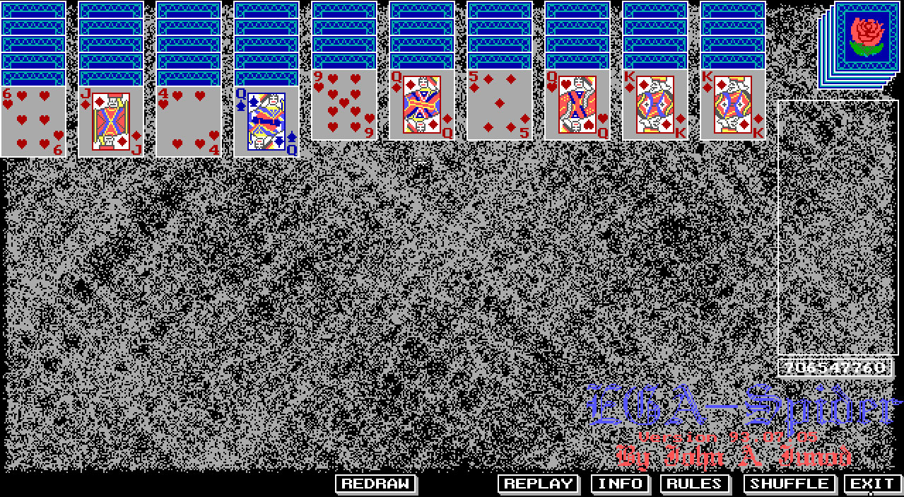 EGA-Spider - Back to the Retro