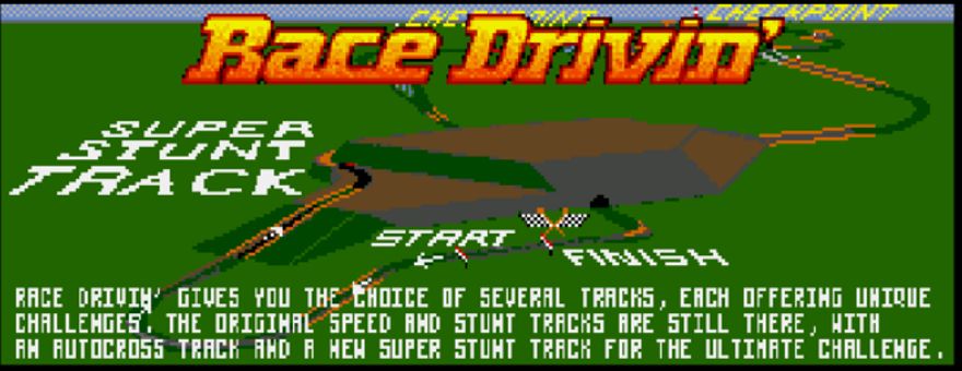 Race Drivin' (Genesis) - Back to the Retro