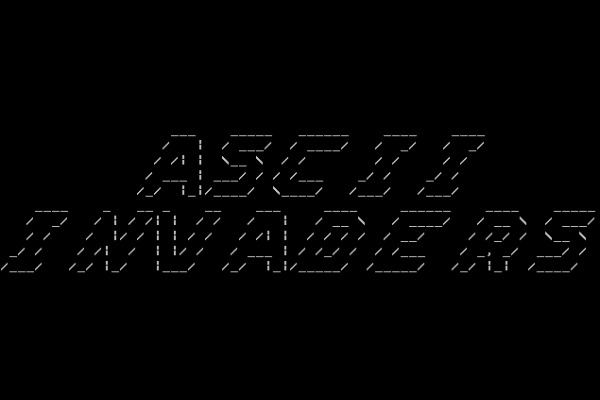 ASCII Invaders - Back to the Retro
