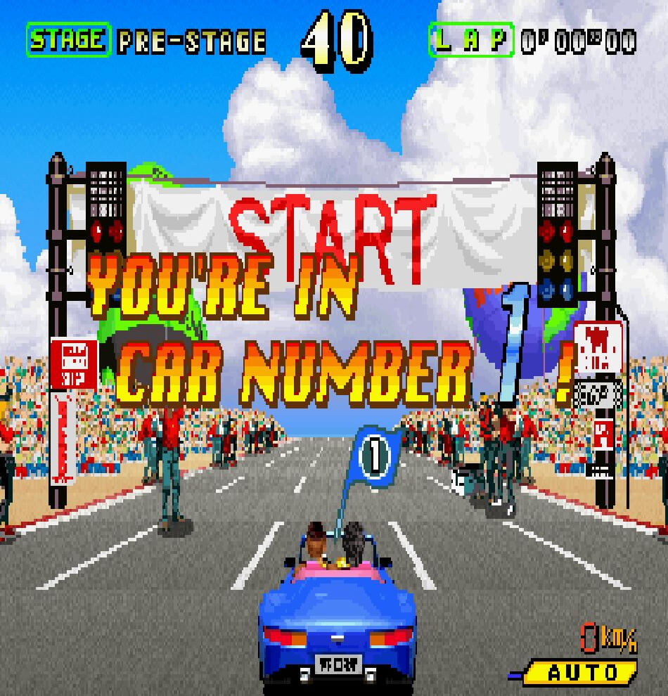 OutRun (1986) SEGA - Back to the Retro