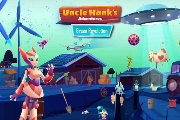 Uncle Hank’s Adventures | Green Revolution - Boomer Games