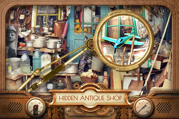 The Hidden Antique Shop - Boomer Games