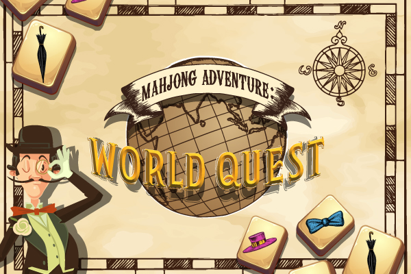 Mahjong Adventure: World Quest - Boomer Games