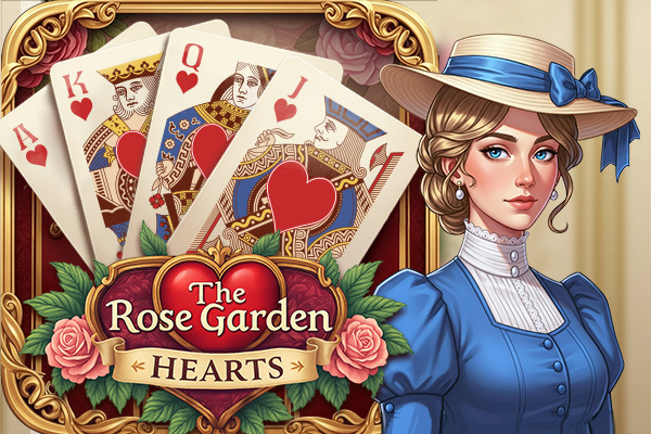 Rose Garden Hearts - Boomer Games