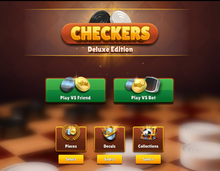 Checkers - Deluxe Edition - Cool Games