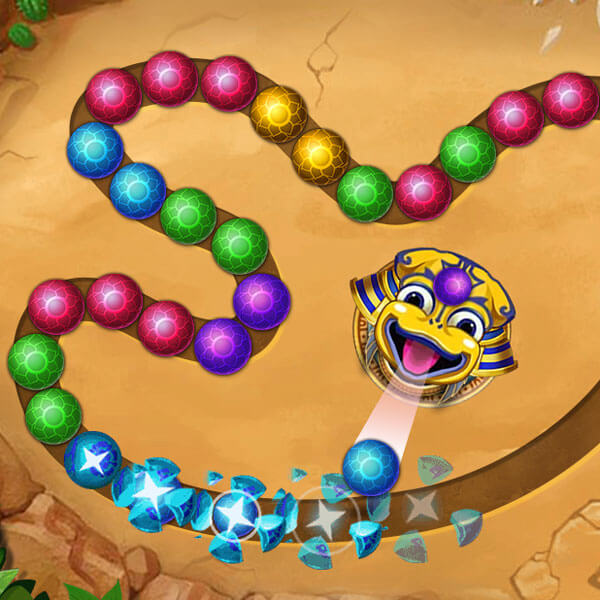 Marble Shoot - Egyptian - Marble shooting - Cool Games