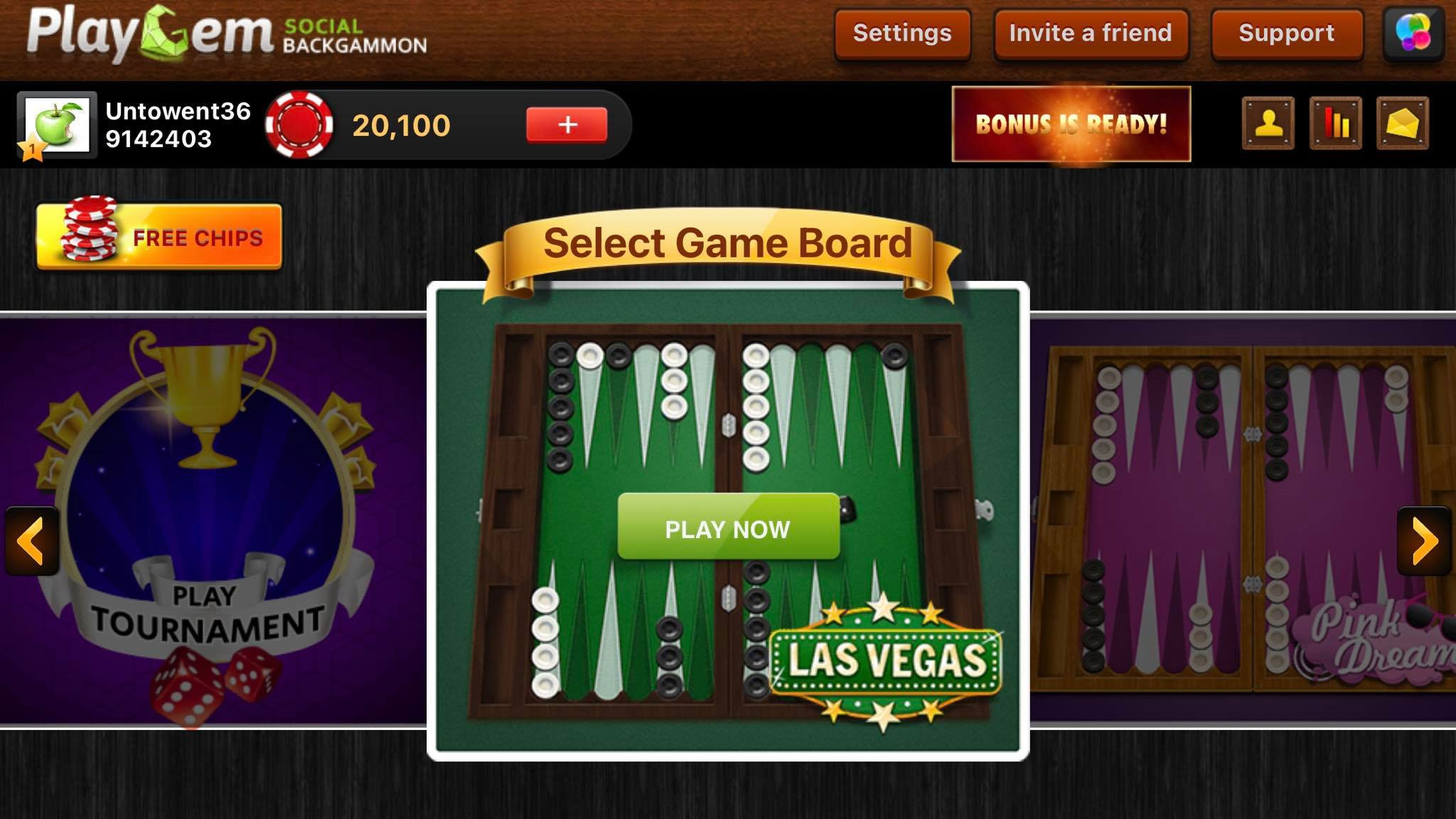 Playgem Social Backgammon - Cool Games